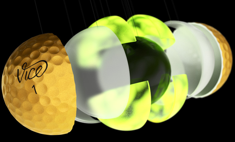 VICE PRO PLUS GOLD | VICE Golf